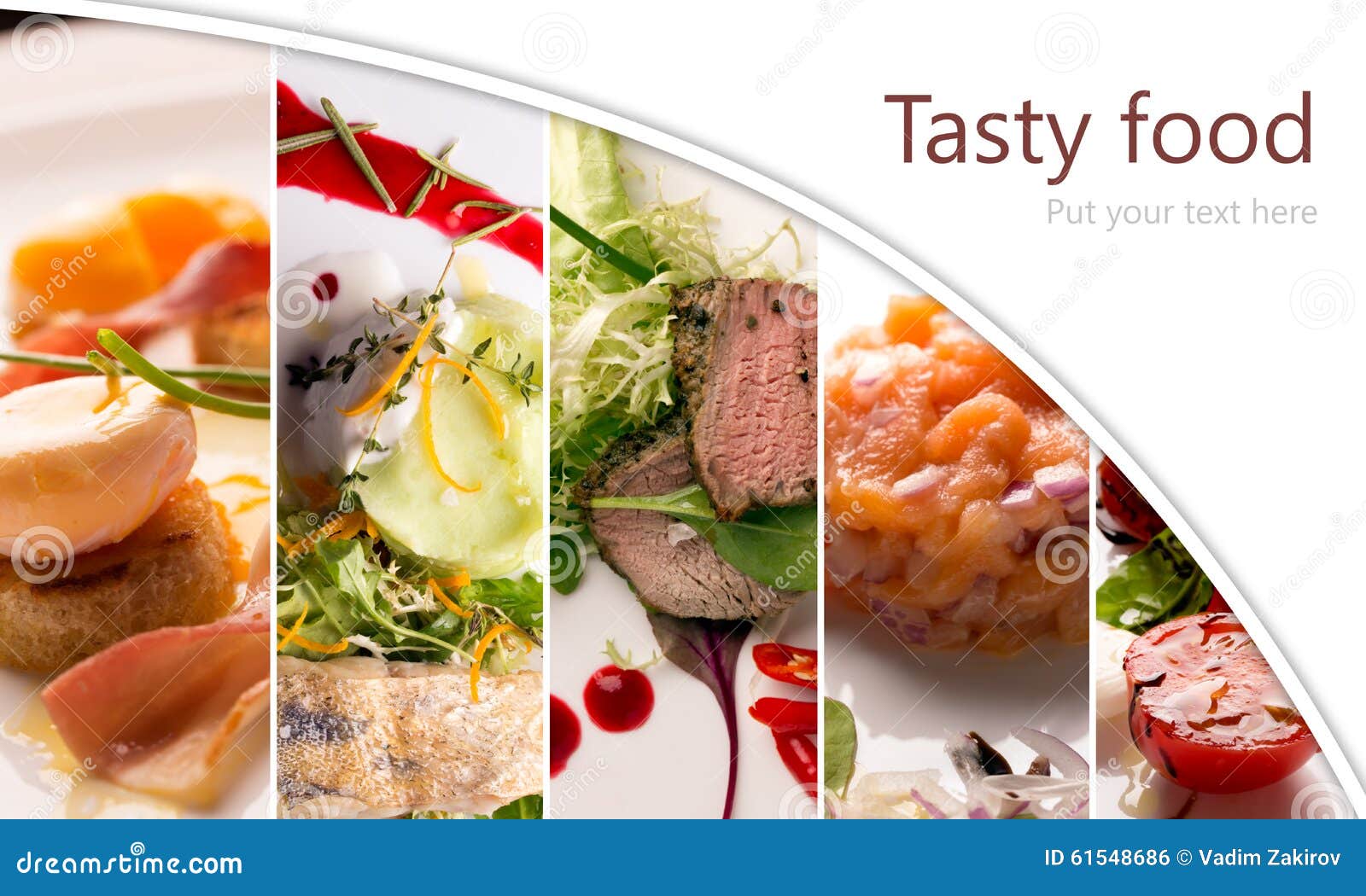 Food photo collage stock photo. Image of toast, fresh - 61548686