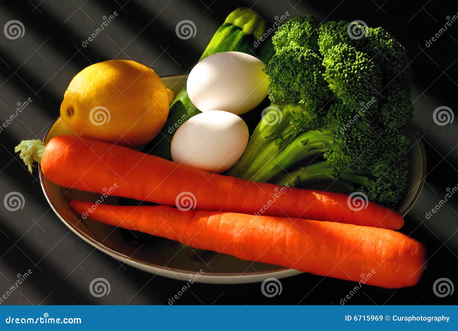 Food on Plate stock image. Image of meal, eggs, produce - 6715969