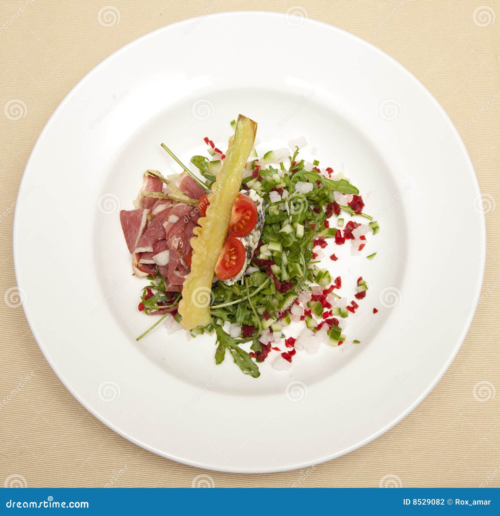 Food plate stock photo. Image of restaurant, macro, close - 8529082