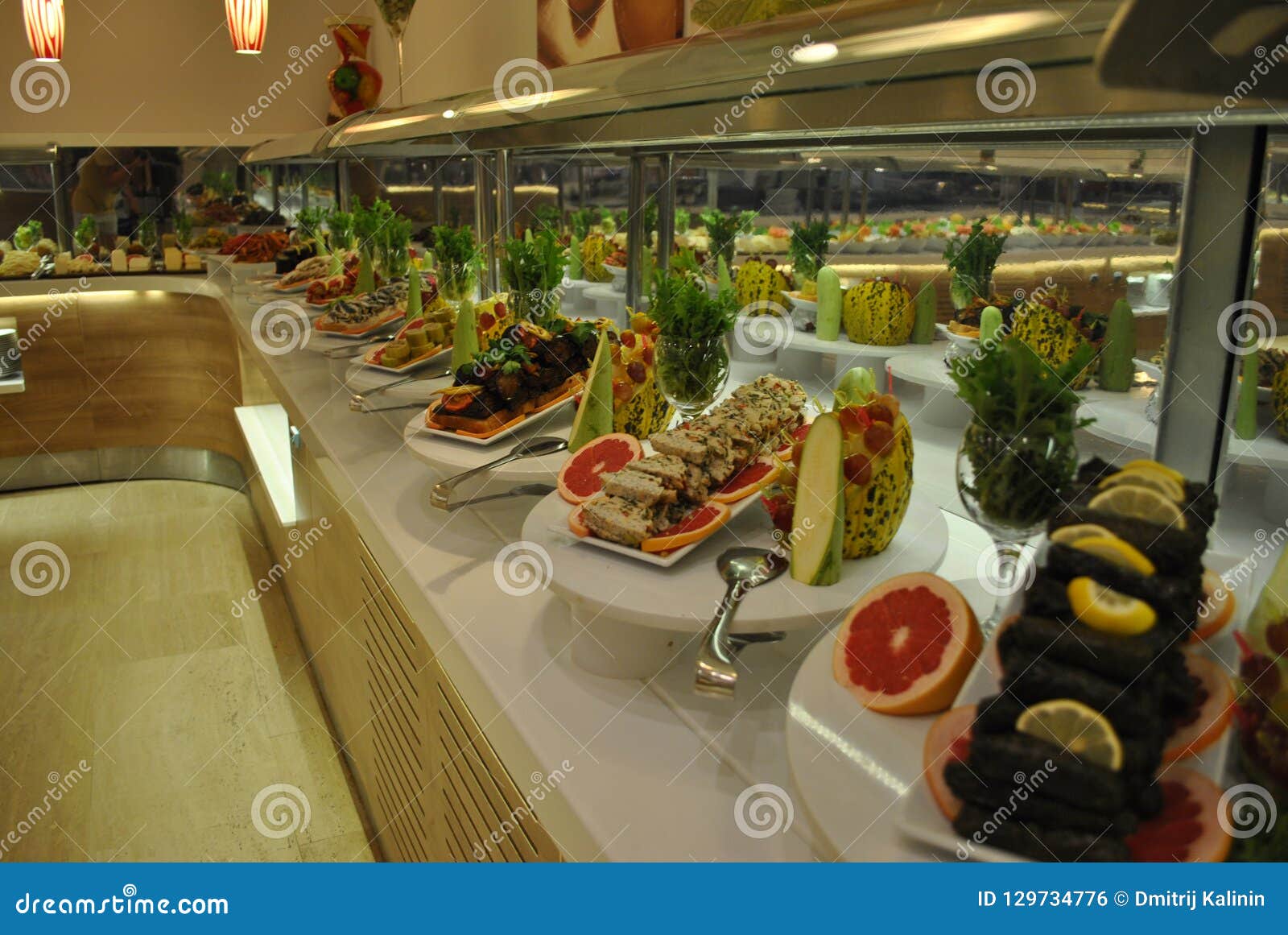 Food on a Plate in a Restaurant Stock Photo - Image of cooking, beef ...