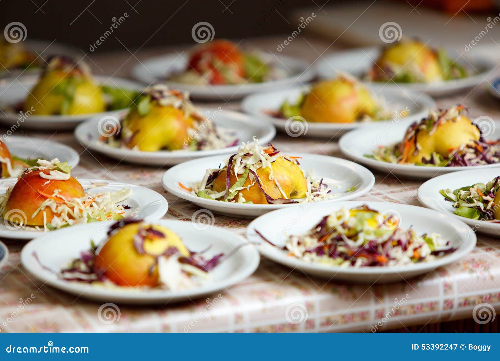 Food on the plate stock image. Image of freshness, slice - 53392247