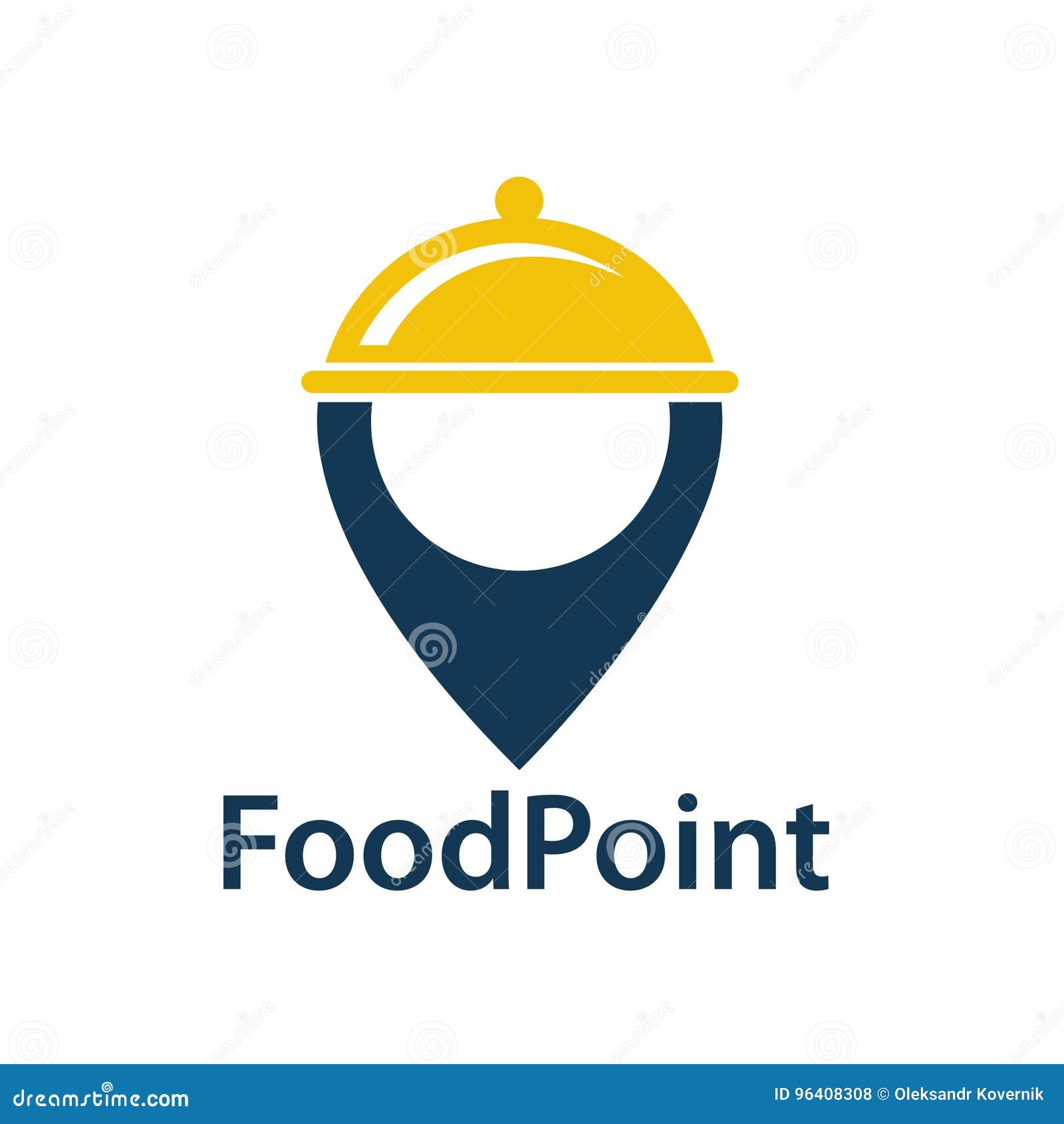 Food point icon stock vector. Illustration of menu, kitchenware - 96408308