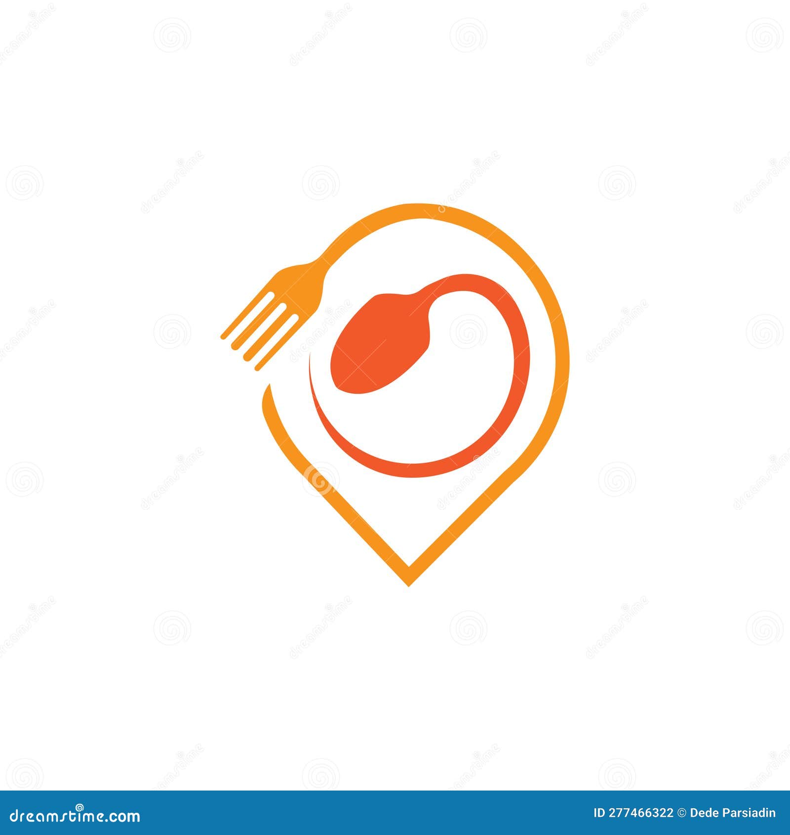 Food Point Logo Designs Concept Vector, Restaurant Logo Designs ...