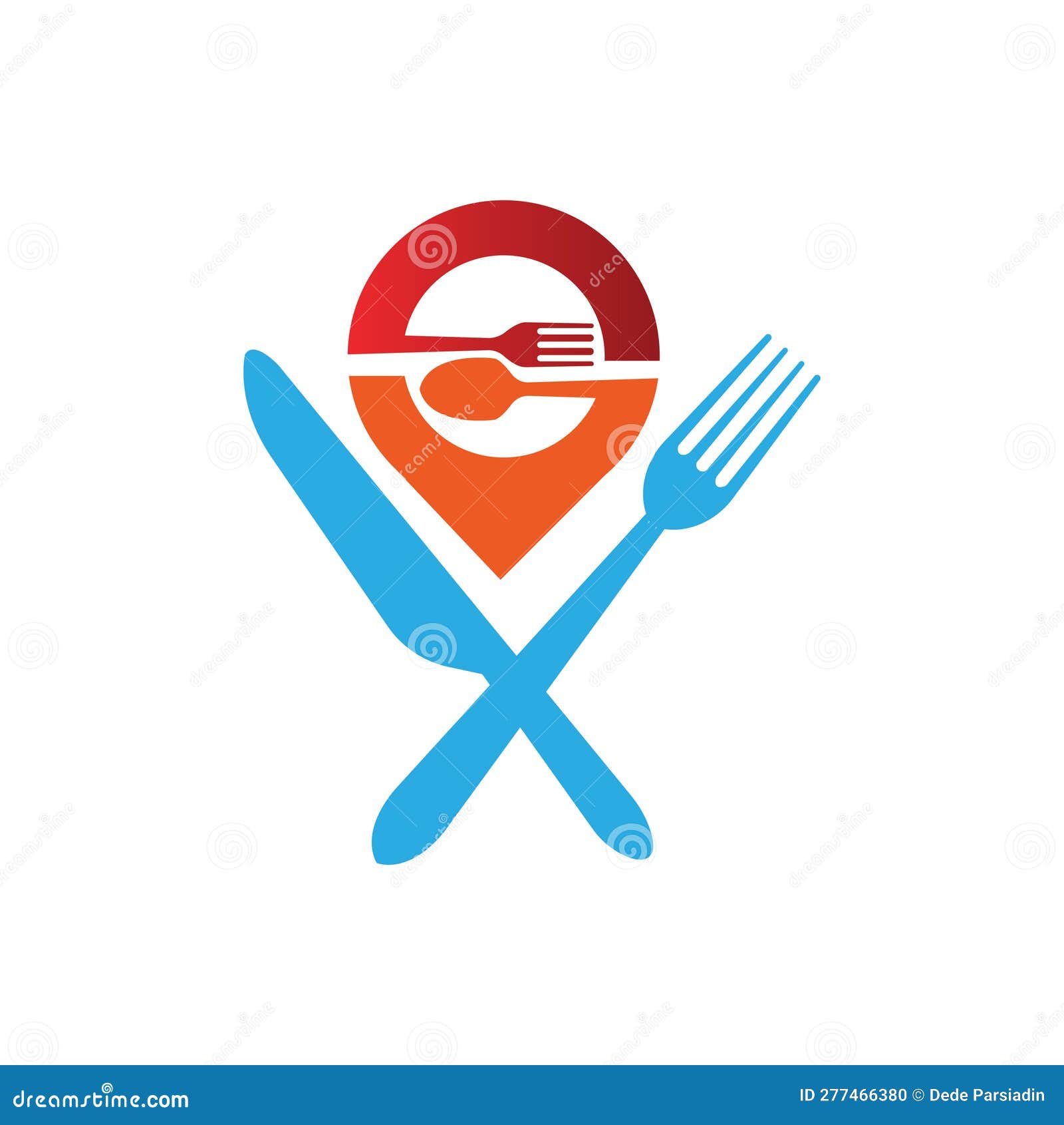 Food Point Logo Designs Concept Vector, Restaurant Logo Designs ...