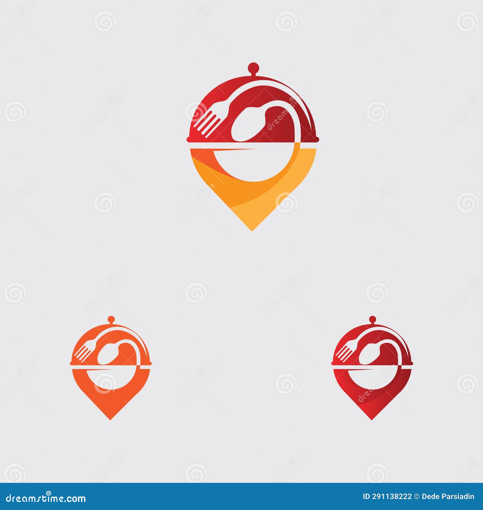 Food Point Logo Designs Concept Vector, Restaurant Logo Designs ...