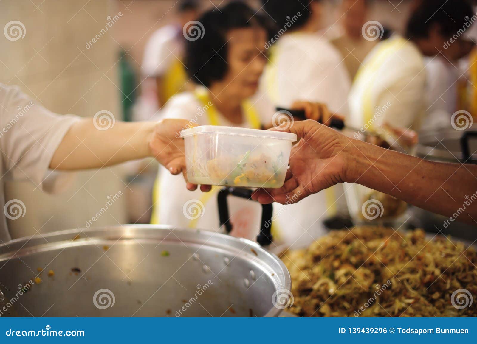 Food for the Poor To Feed the Hungry Stock Photo - Image of charity ...