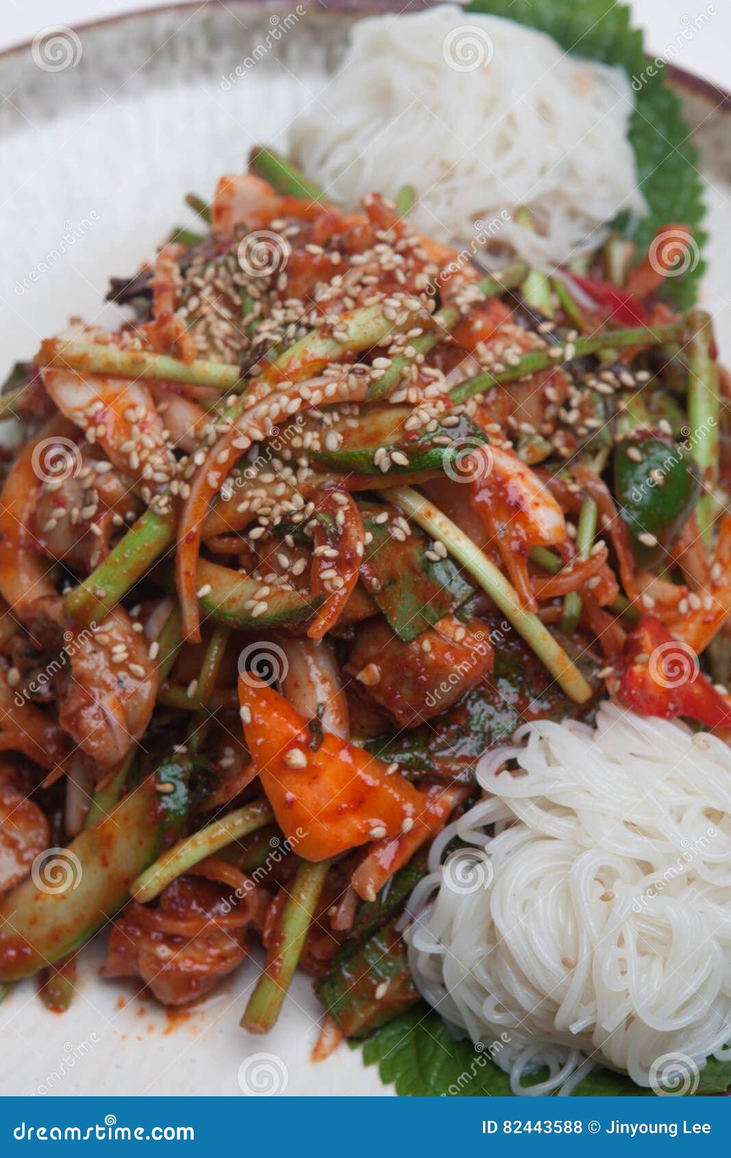 Food stock photo. Image of food, namul, noodles, bulgogi - 82443588
