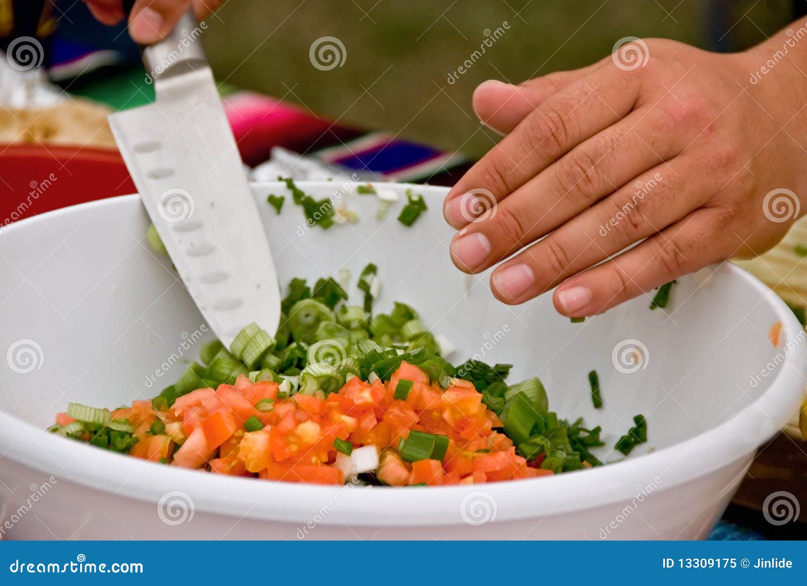 Food preparation stock image. Image of diced, industry - 13309175