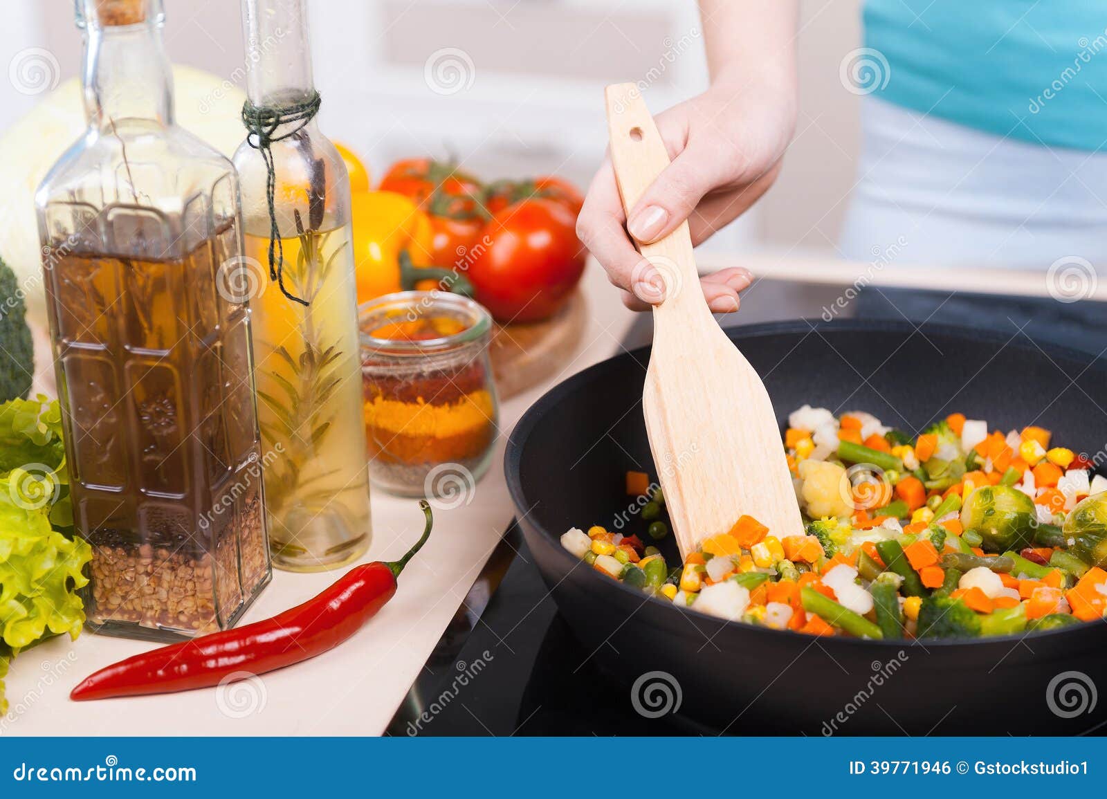 Food preparation. stock photo. Image of expertise, life - 39771946