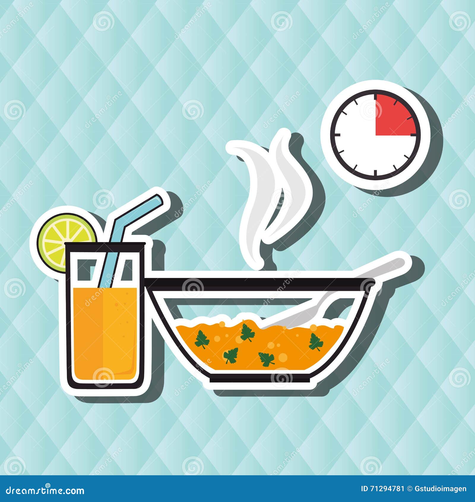 Food Preparation Instructions Design Stock Illustration - Illustration ...