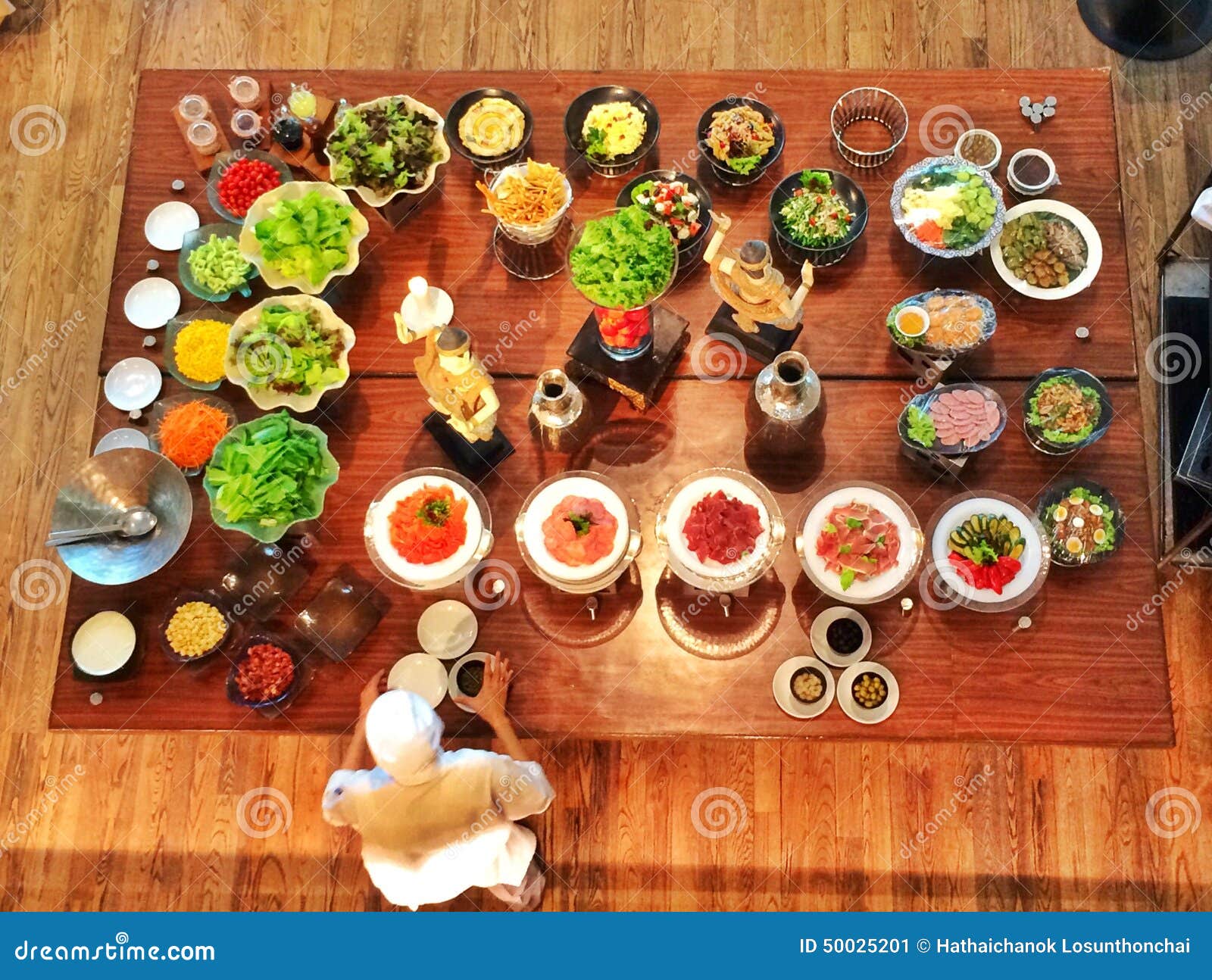 Food preparation table stock image. Image of cooking - 50025201