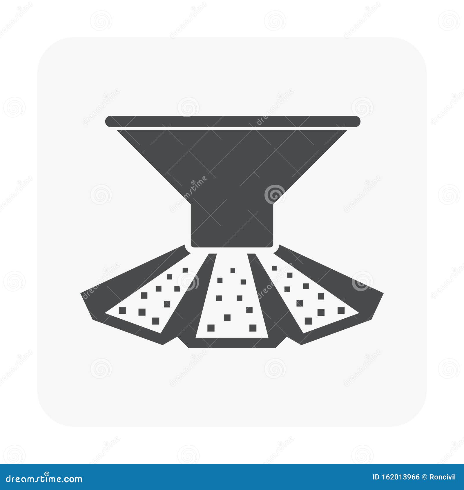 Food processing icon stock vector. Illustration of machinery - 162013966