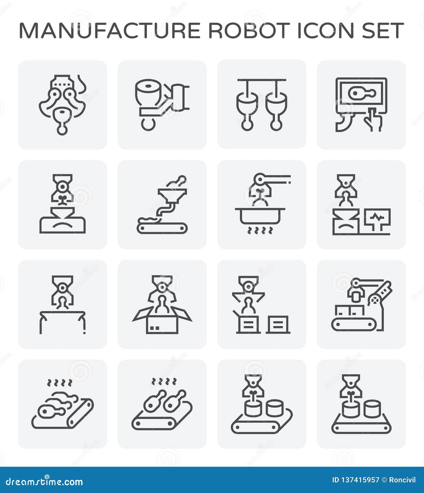 Food processing icon stock vector. Illustration of design - 137415957