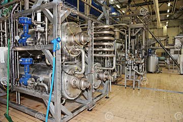Food processing plant stock image. Image of ductwork - 19942869