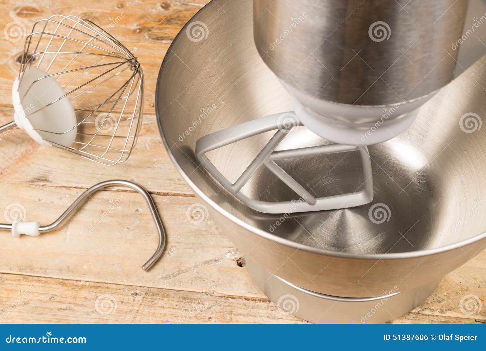 Food Processor with Accessories Stock Photo - Image of horizontal ...