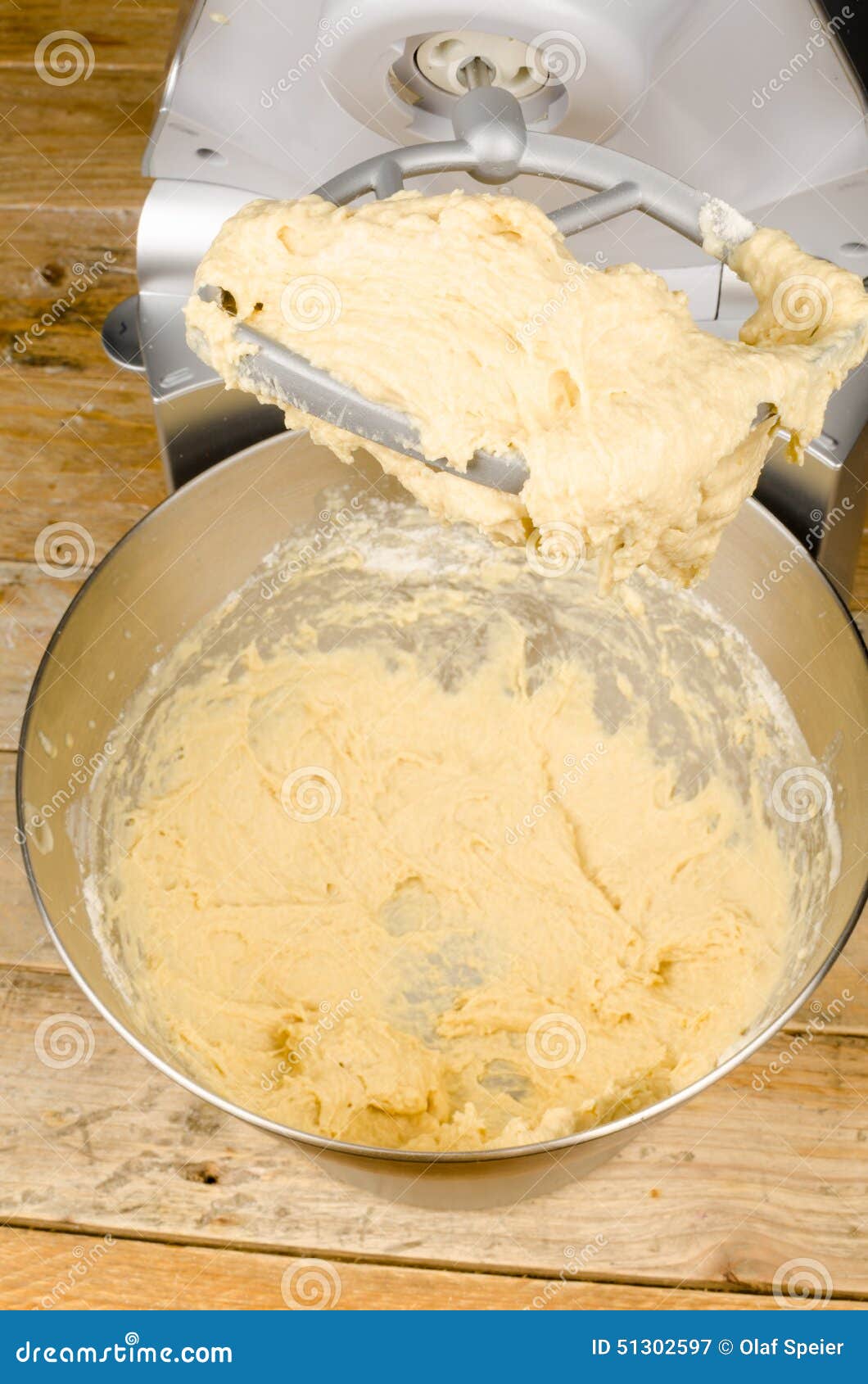 Food Processor with Beater Tool Stock Image - Image of flour, domestic ...