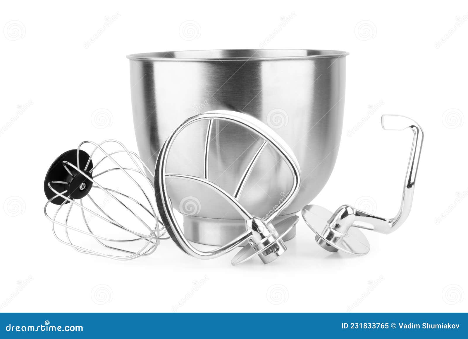 Food Processor Bowl Isolated on White Background Stock Image - Image of ...