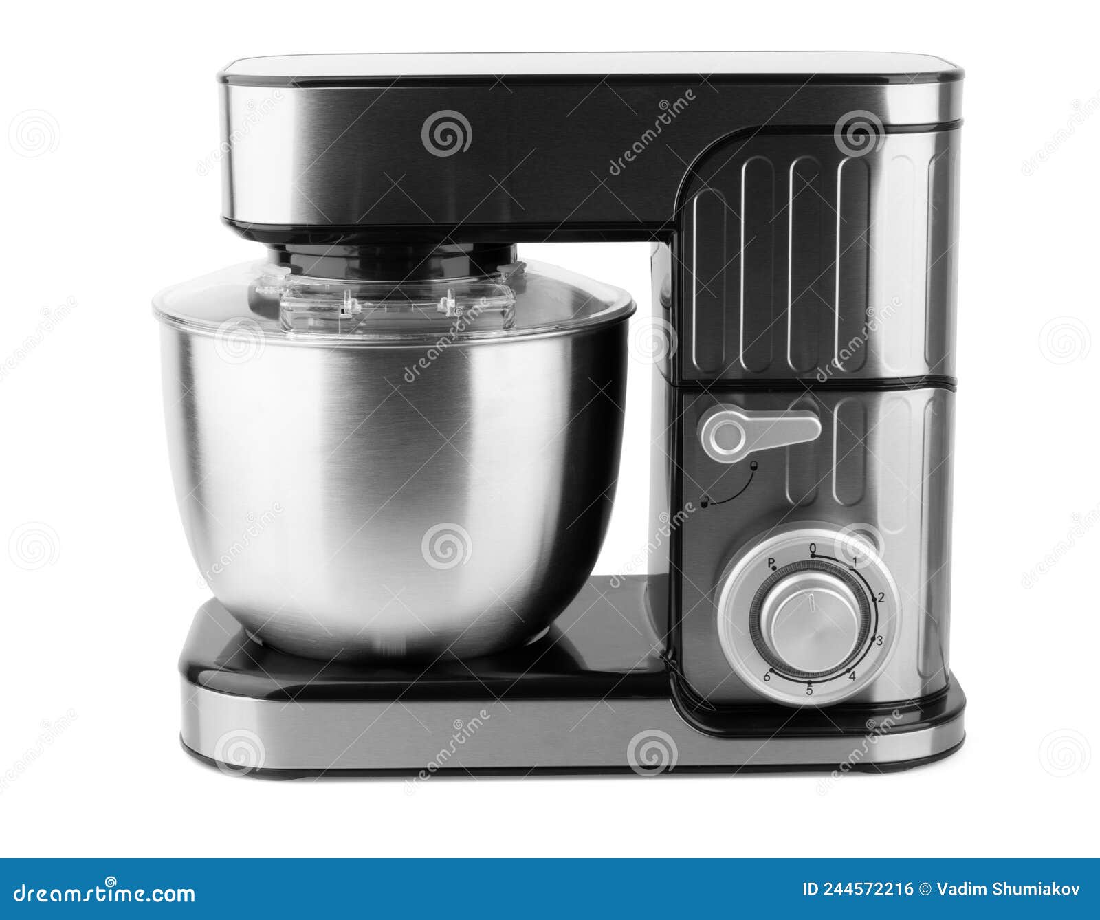 Food Processor Isolated on a White.Food Processor Isolated on a White ...