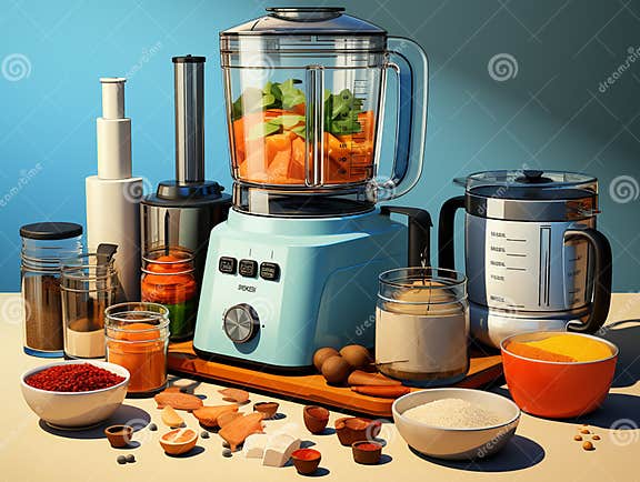 Food Processor stock photo. Image of tool, user, meal - 296380038
