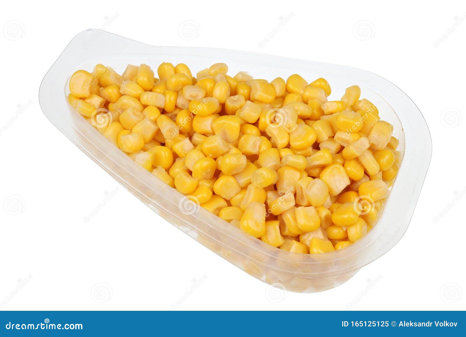 Daily Food Product - Small Marinated Sweet Corn in a Transparent ...
