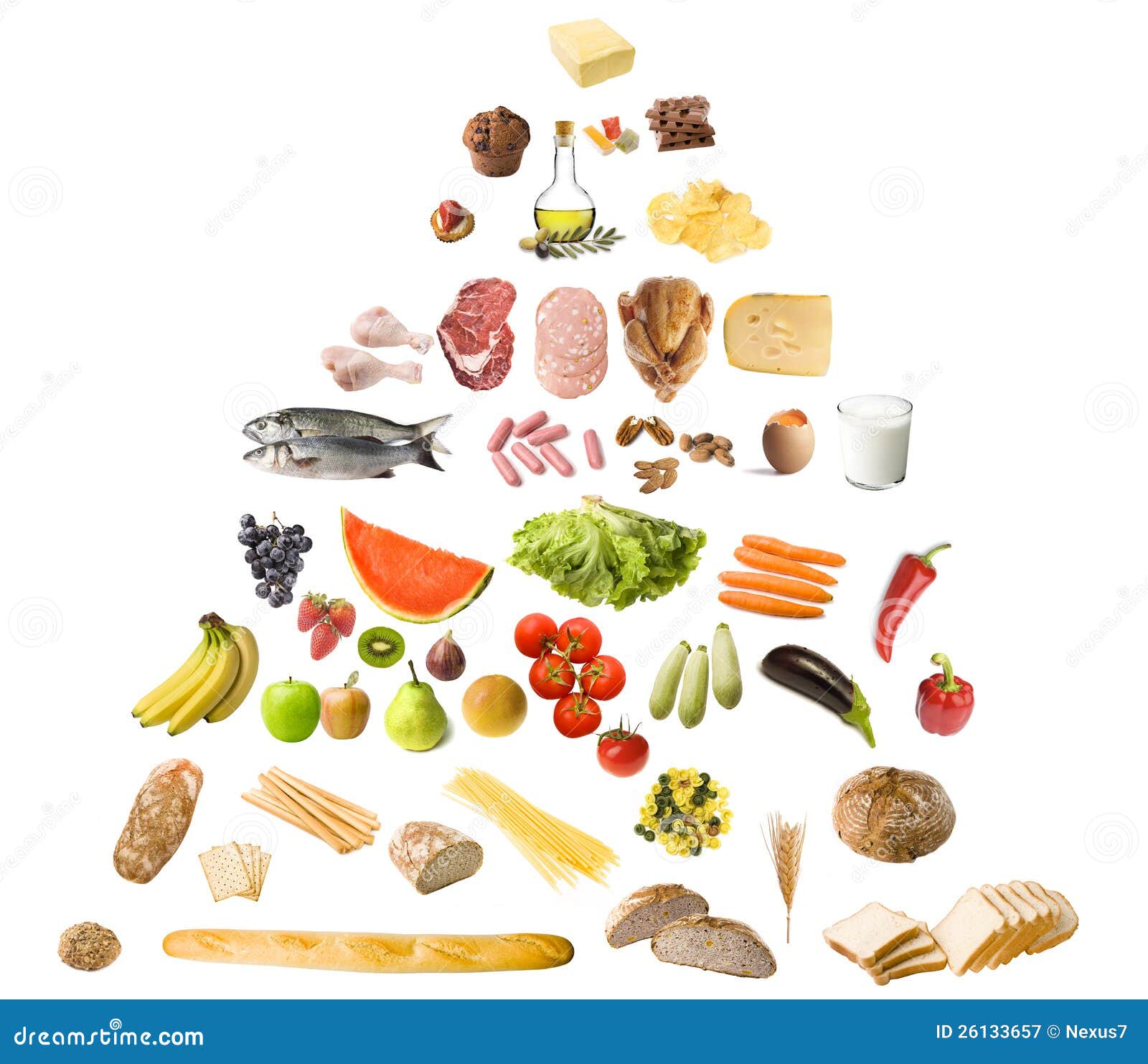 Pyramid Of Potato Chips On A Wooden Background And Free Place Royalty ...