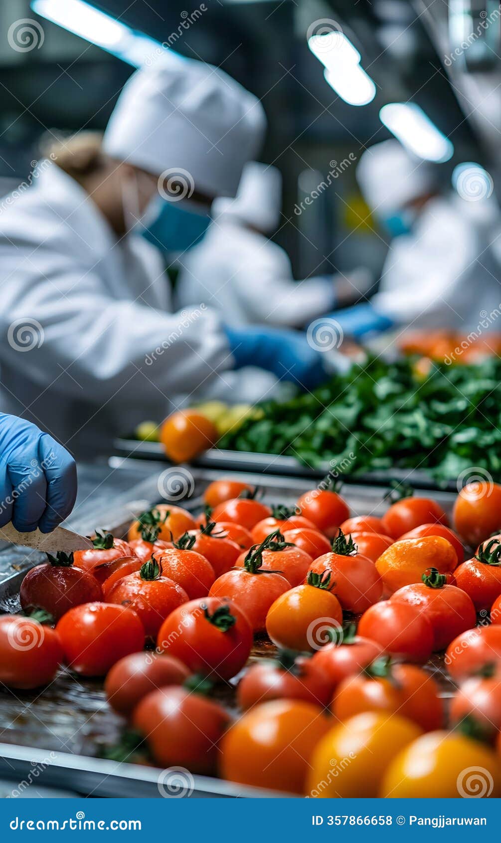 Food Quality Control Team Monitoring Contamination, Using Cutting-edge ...