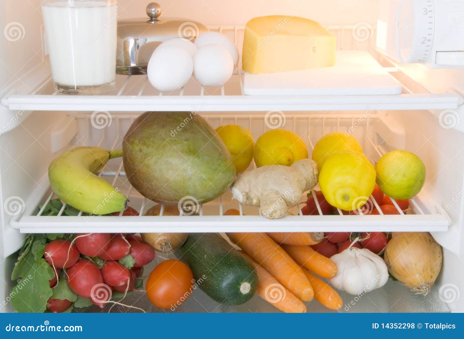 Food refrigerator stock photo. Image of healthy, nutrition - 14352298