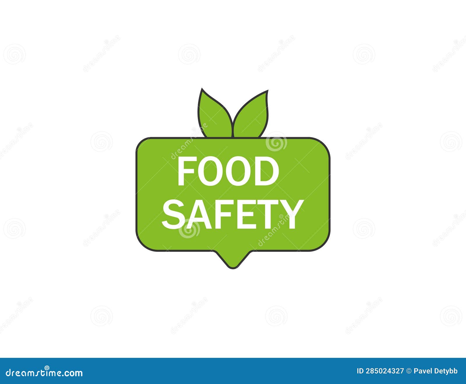Food Safety Icon, Logo. Vector Illustration. Stock Vector ...