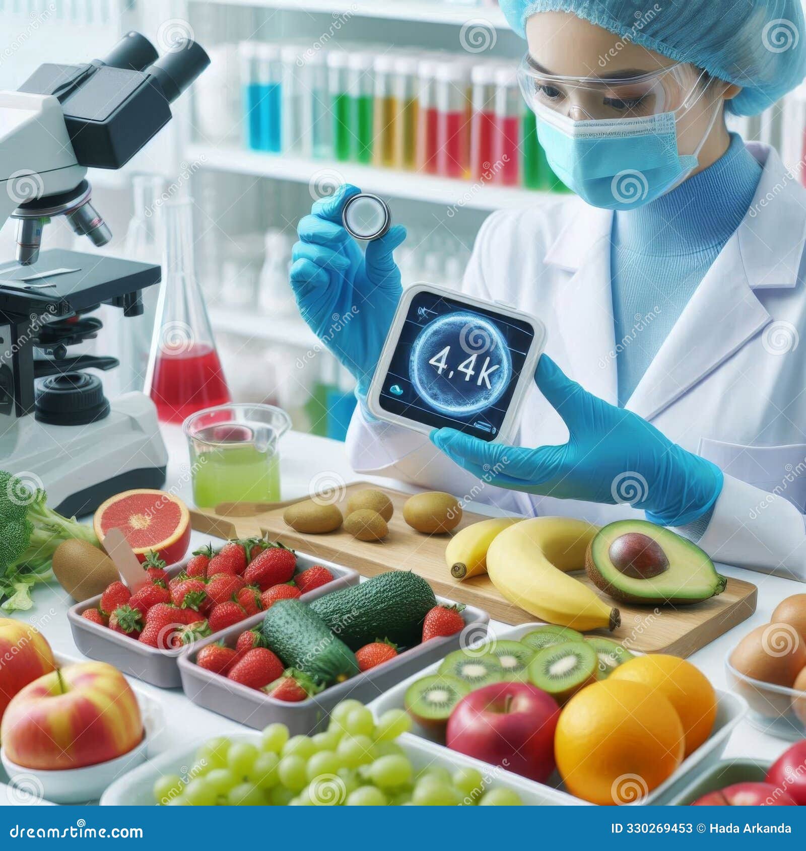 Food Safety and Quality Control in Microbiology Lab with Fruit and ...