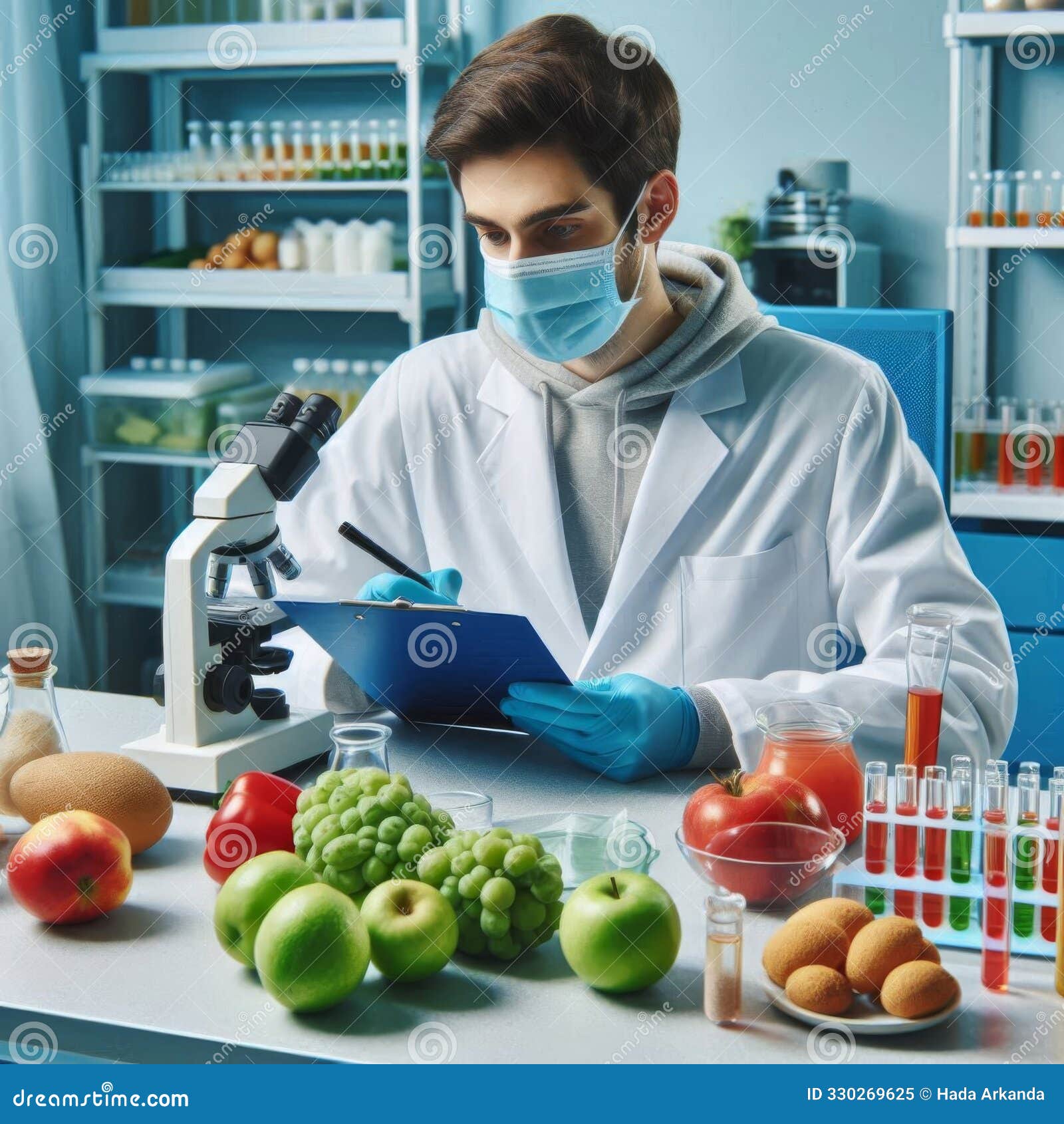 Food Safety and Quality Control in Microbiology Lab with Fruit and ...