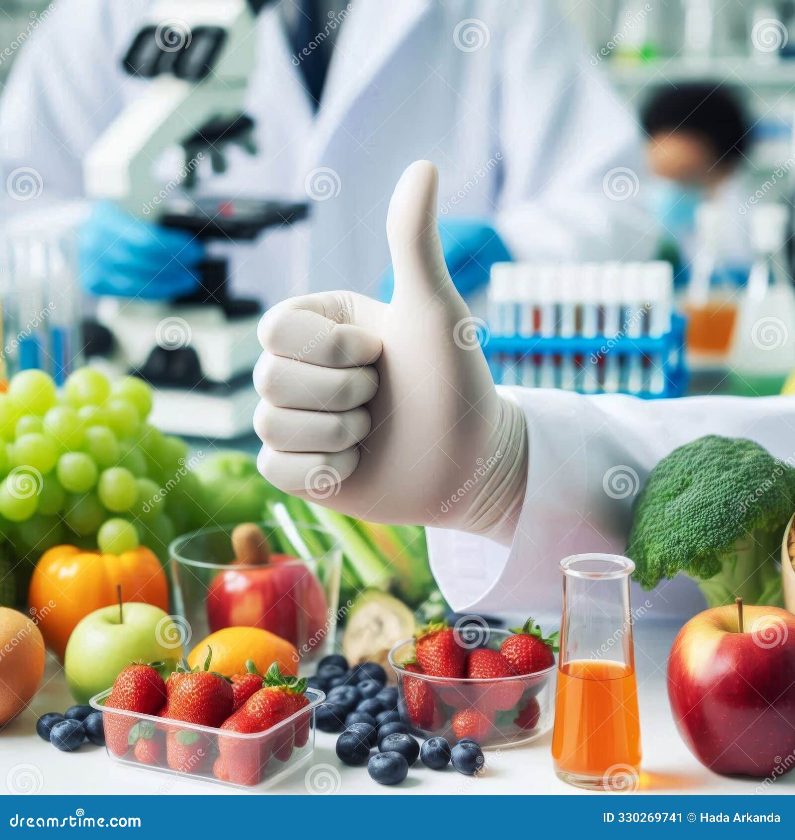 Food Safety and Quality Control in Microbiology Lab with Fruit and ...