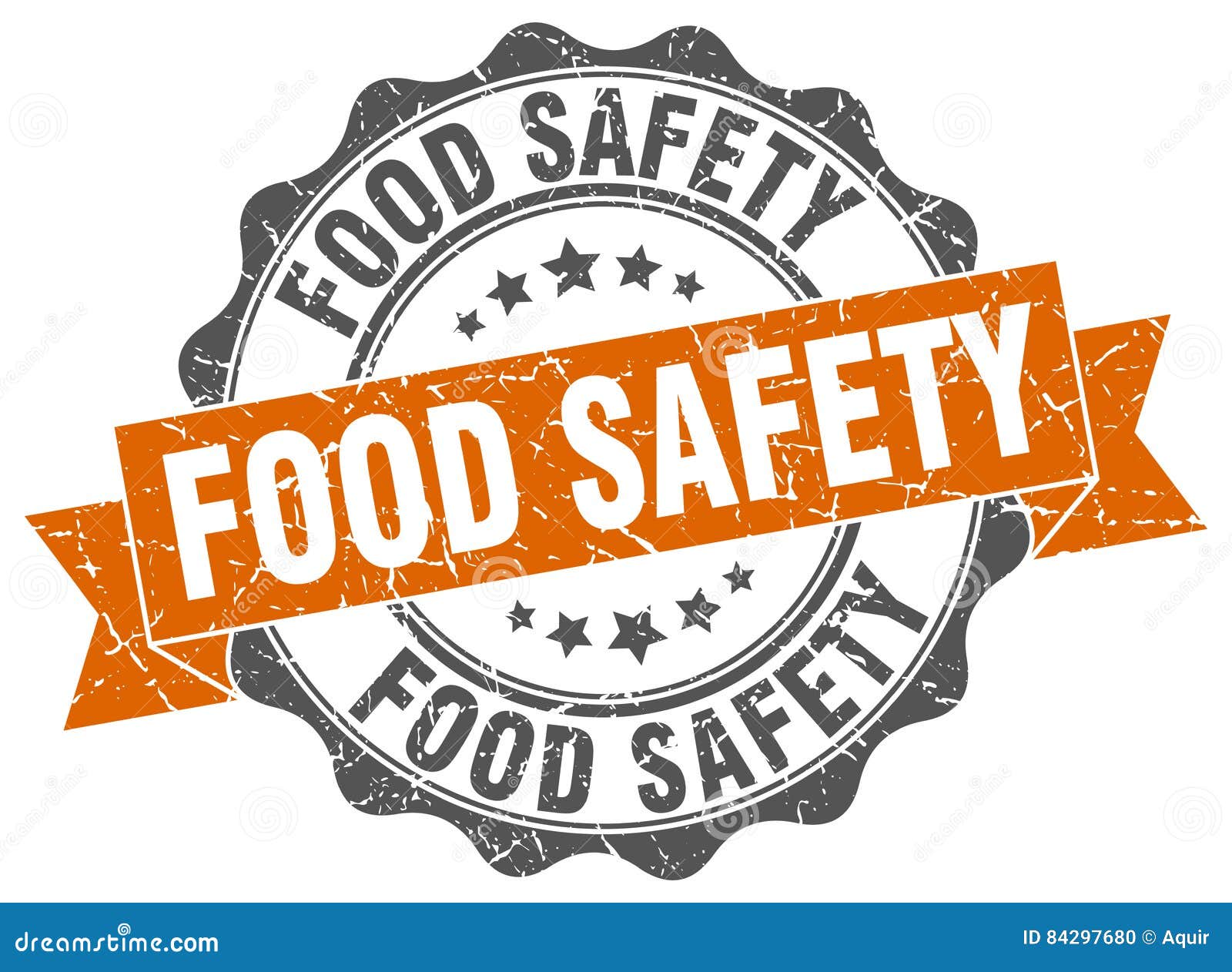 Food safety stamp stock vector. Illustration of badge - 84297680