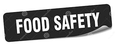 Food Safety Sticker. Food Safety Label Stock Vector - Illustration of ...