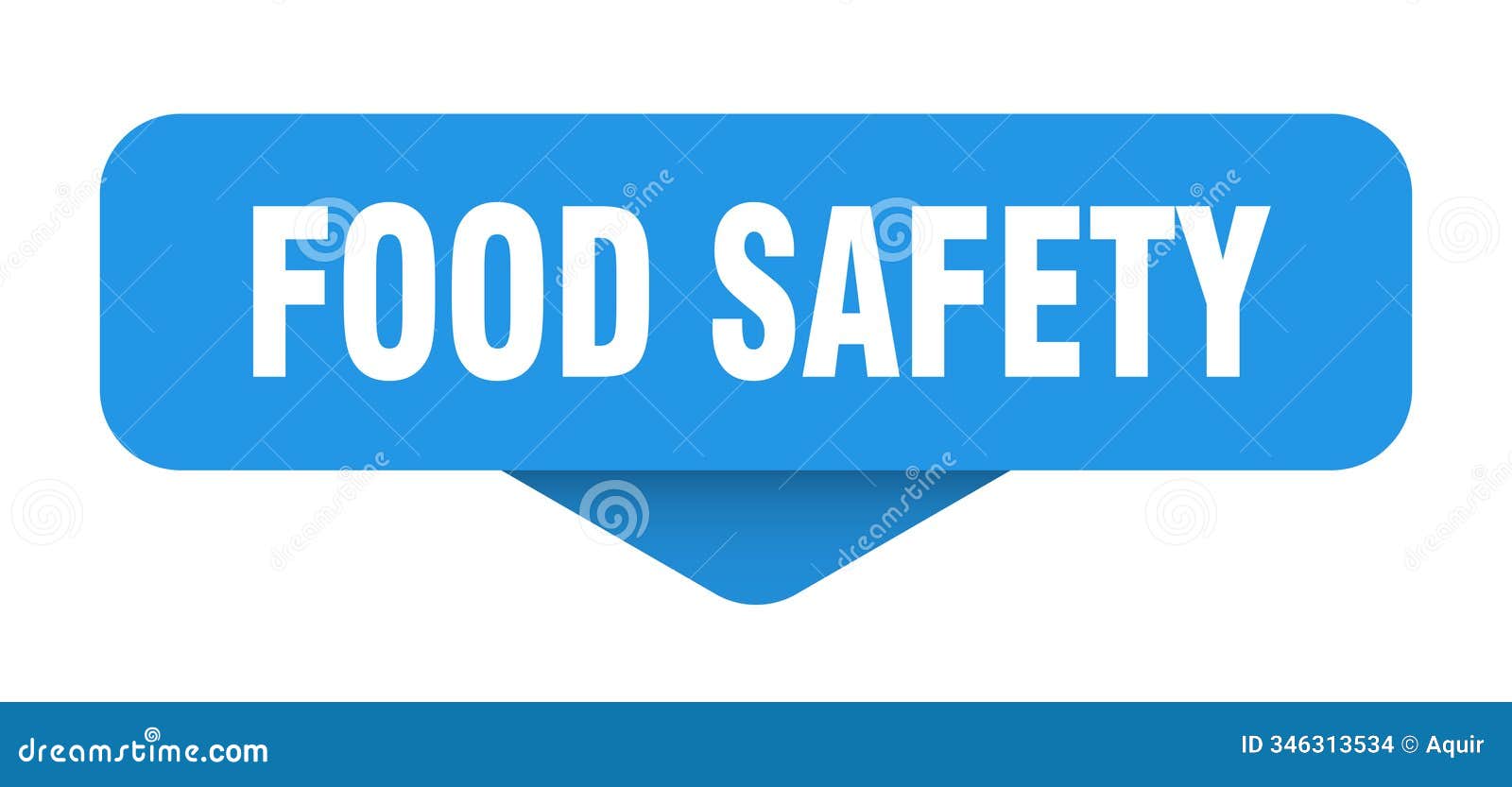 Food Safety Sticker. Food Safety Sign on Transparent Background Stock ...