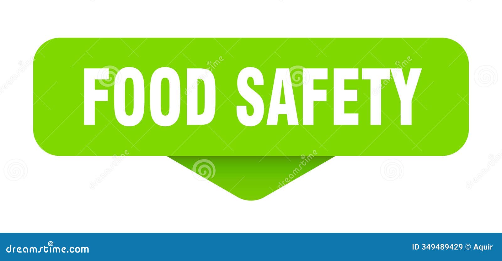 Food Safety Sticker. Food Safety Sign on Transparent Background Stock ...