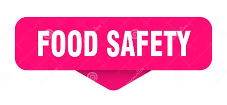 Food Safety Sticker. Food Safety Sign on Transparent Background Stock ...