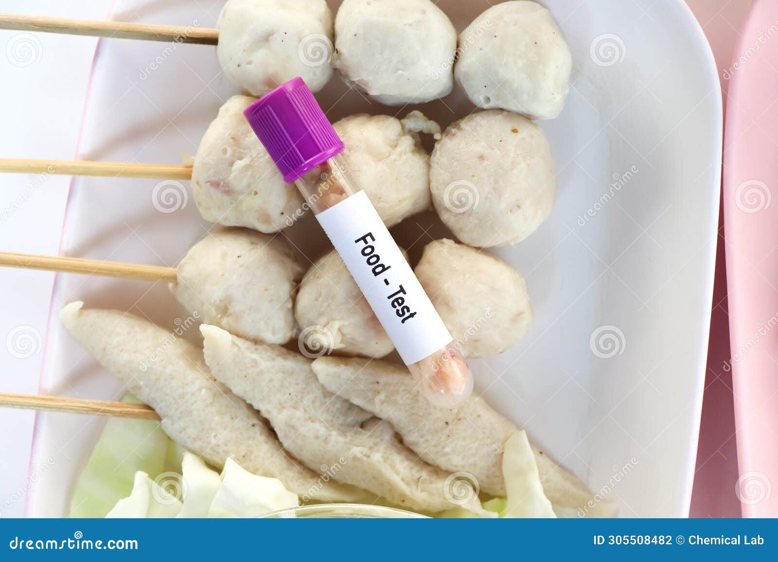 Food Sample To Analyze in the Laboratory Stock Photo - Image of product ...