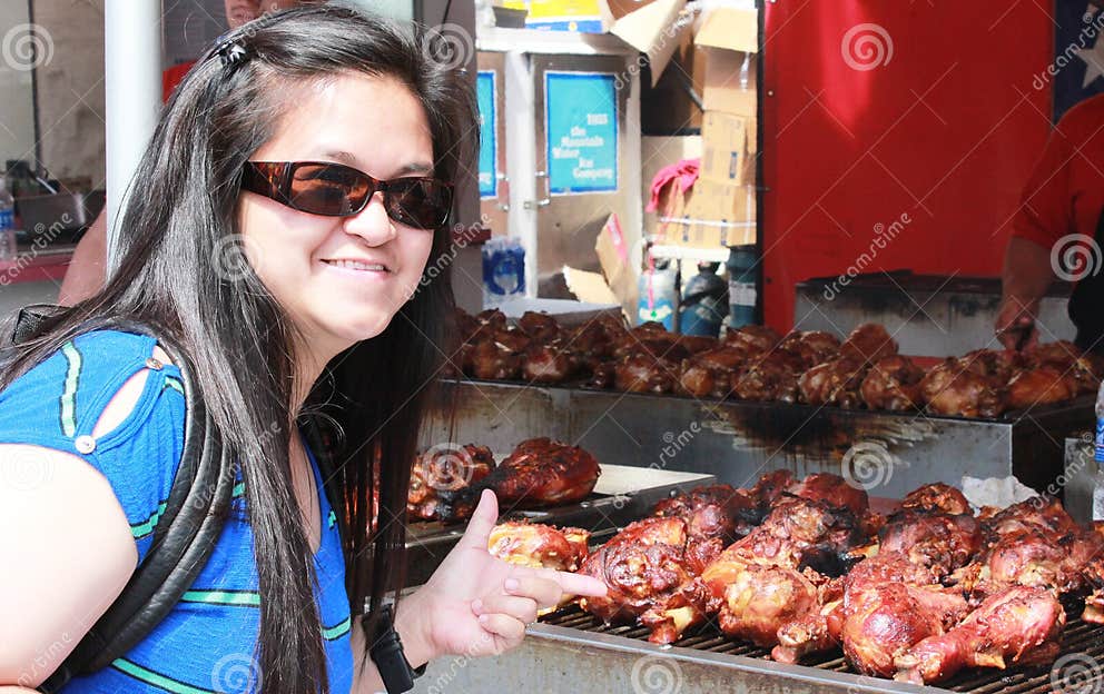 Food Sampling stock photo. Image of snack, grilled, smile - 26437426