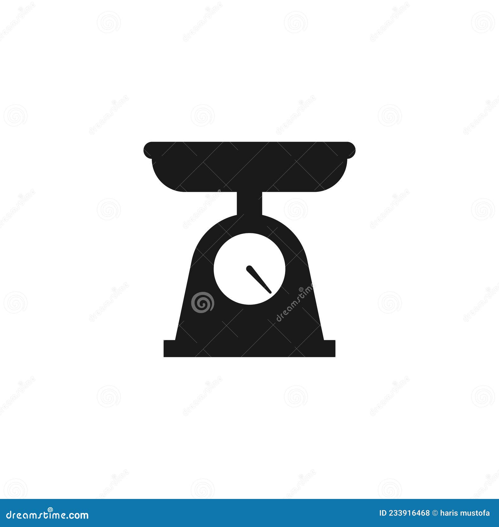 Food Scale Icon Design Template Vector Isolated Illustration Stock ...