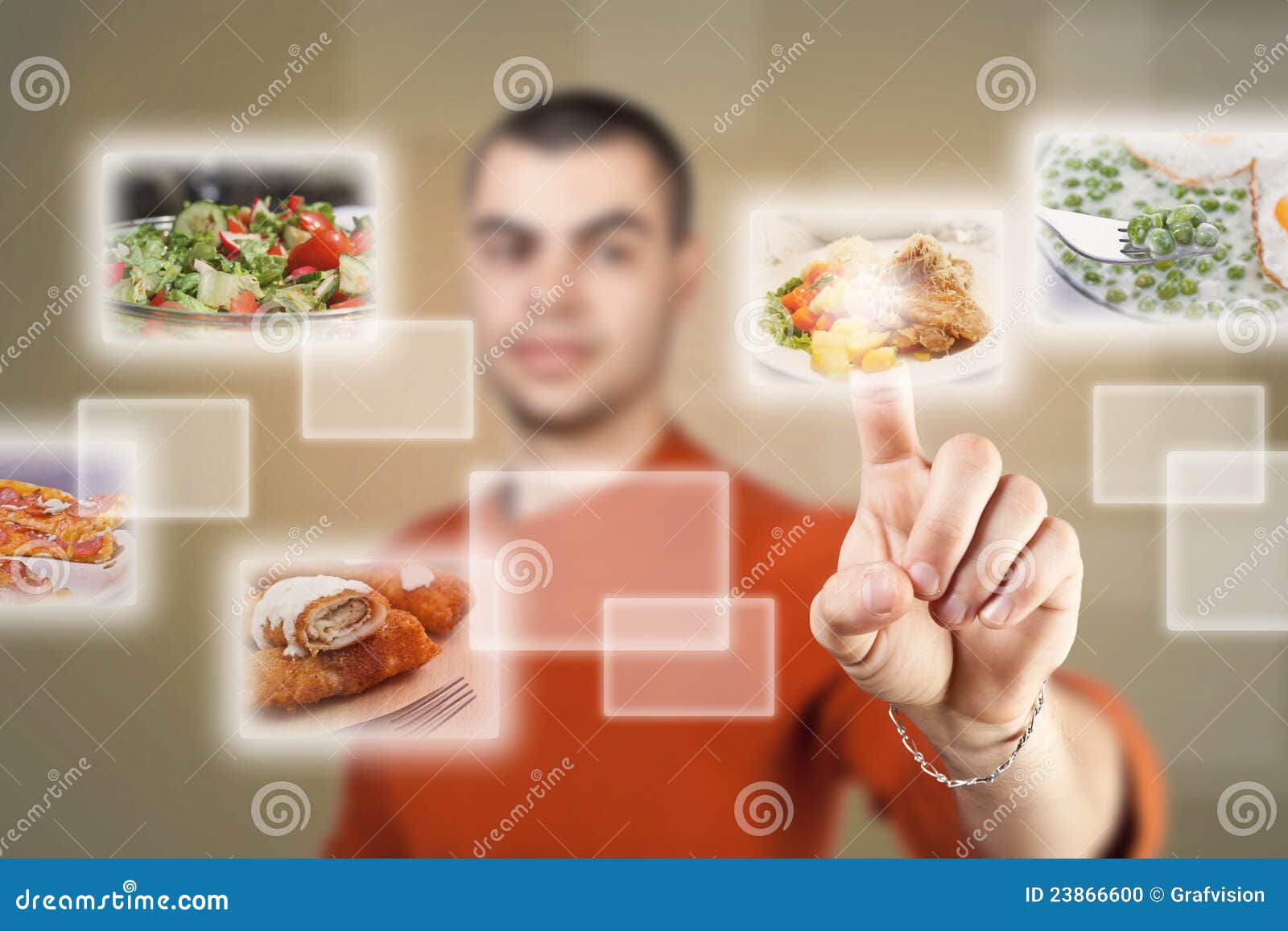 Food selection stock photo. Image of multimedia, search - 23866600