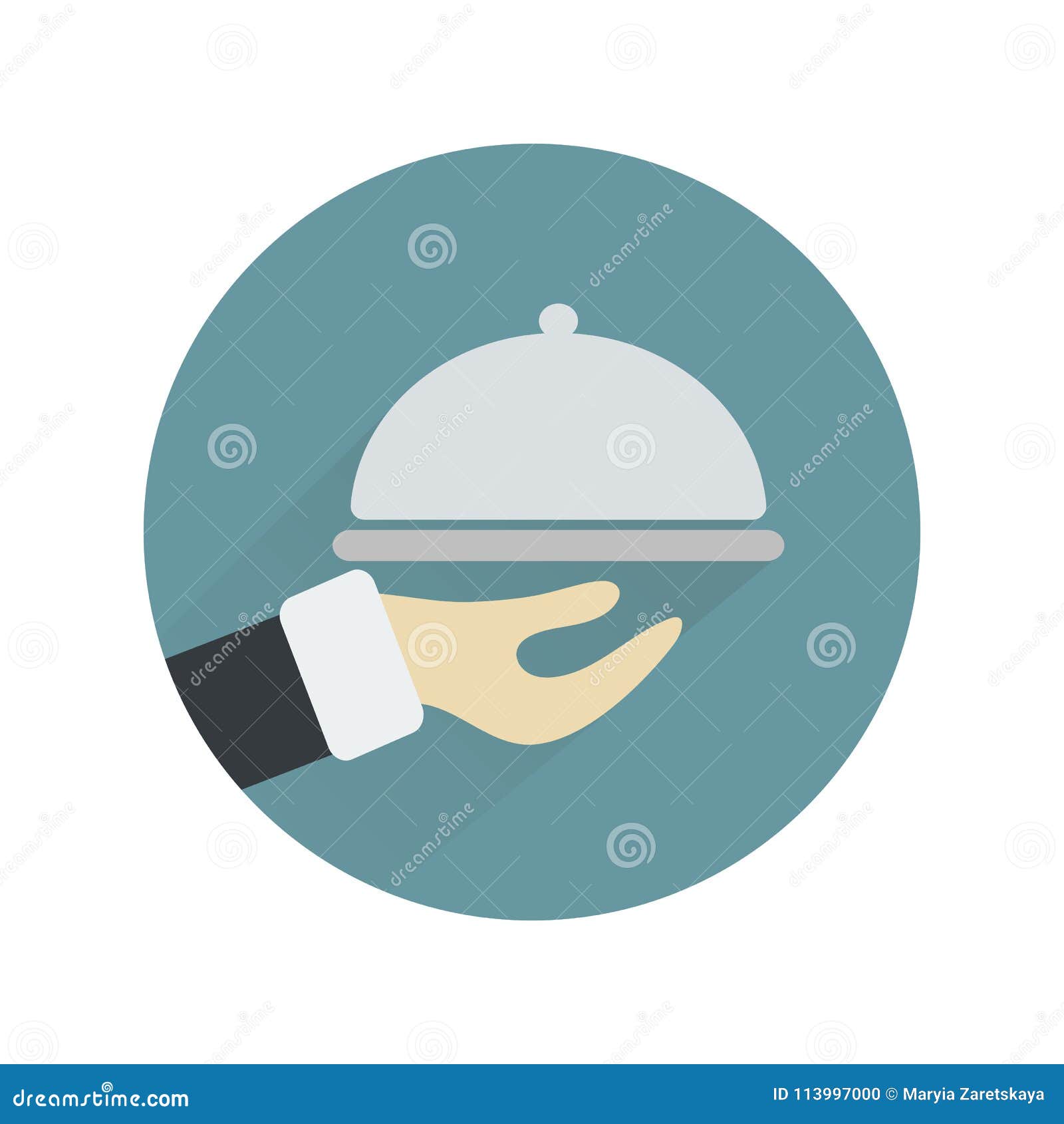Food Service Icon. Restaurant Icon Stock Vector - Illustration of menu ...