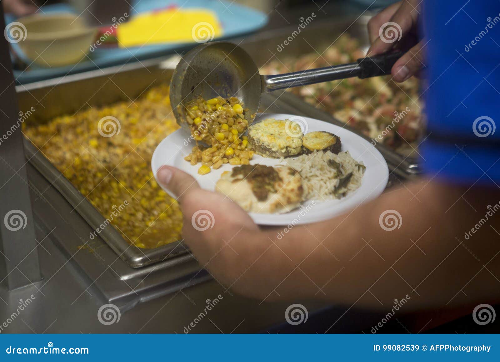 Food Service stock image. Image of view, eating, types - 99082539