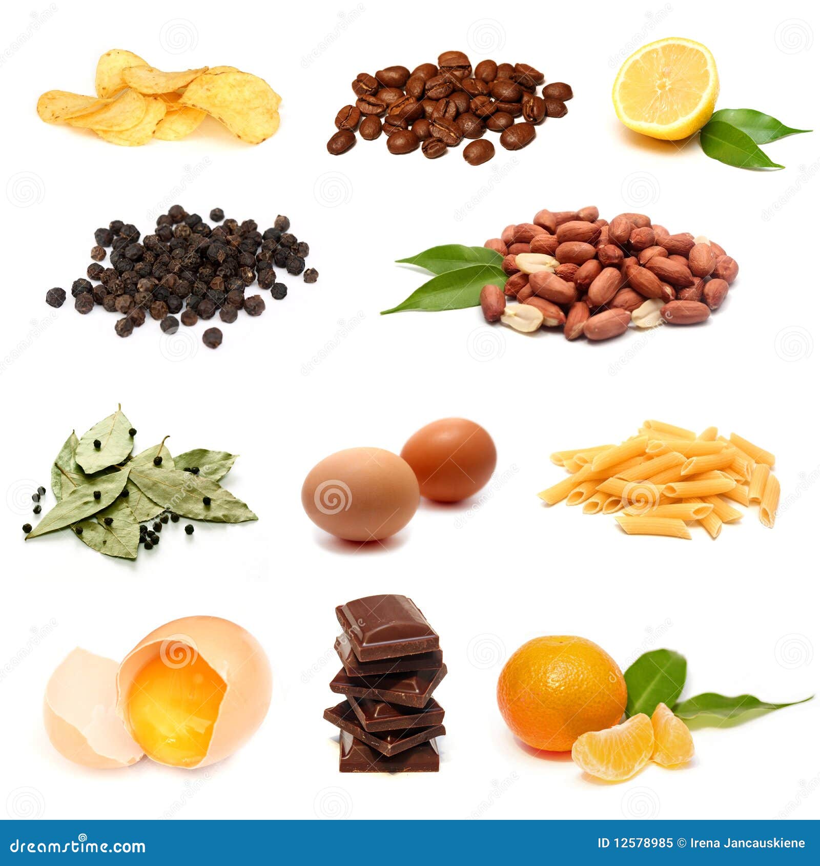 Food set stock image. Image of citrus, shell, collection - 12578985