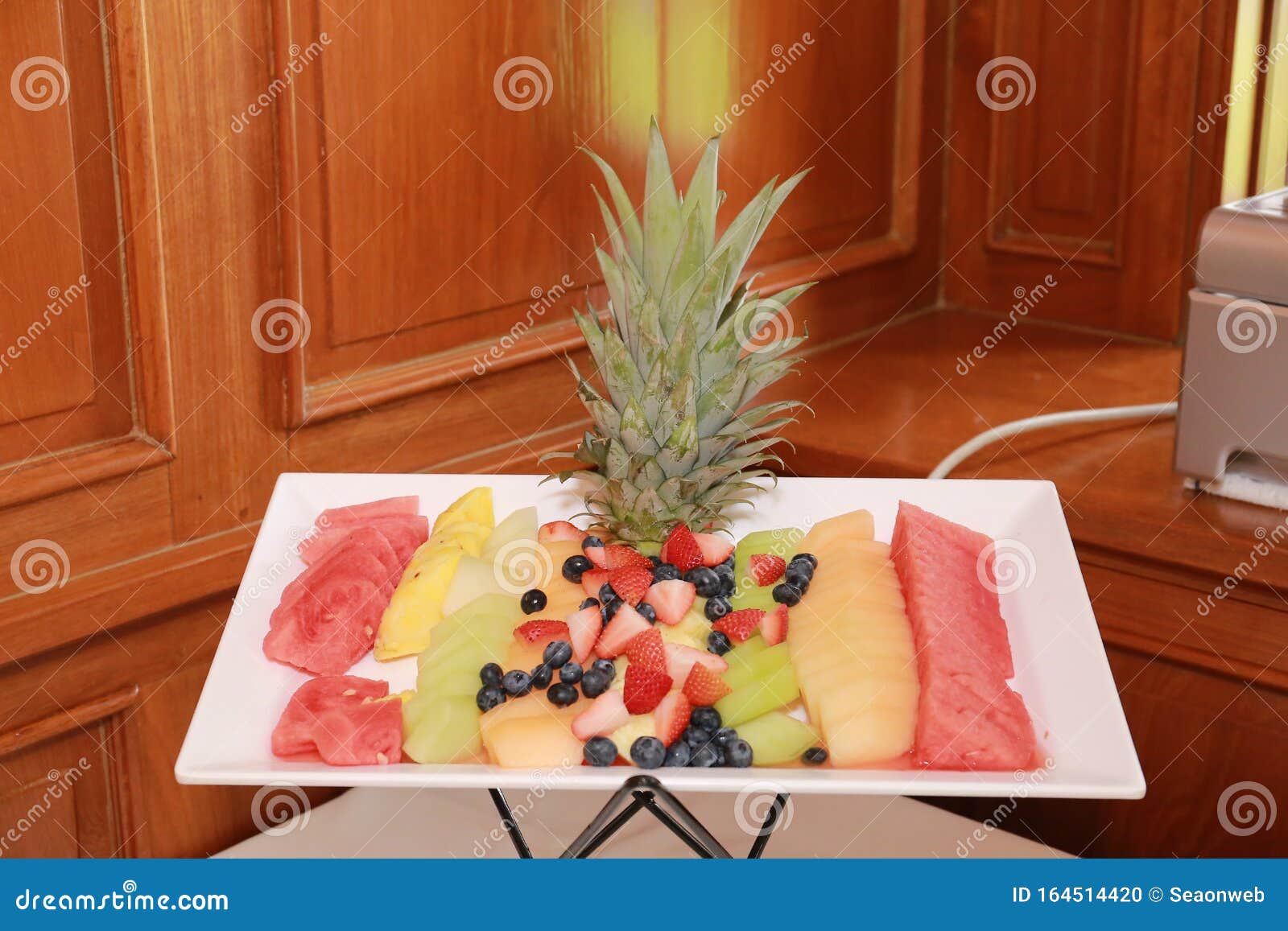 A Food Shot. Fusion Food Shot with Table Setting Stock Photo - Image of ...