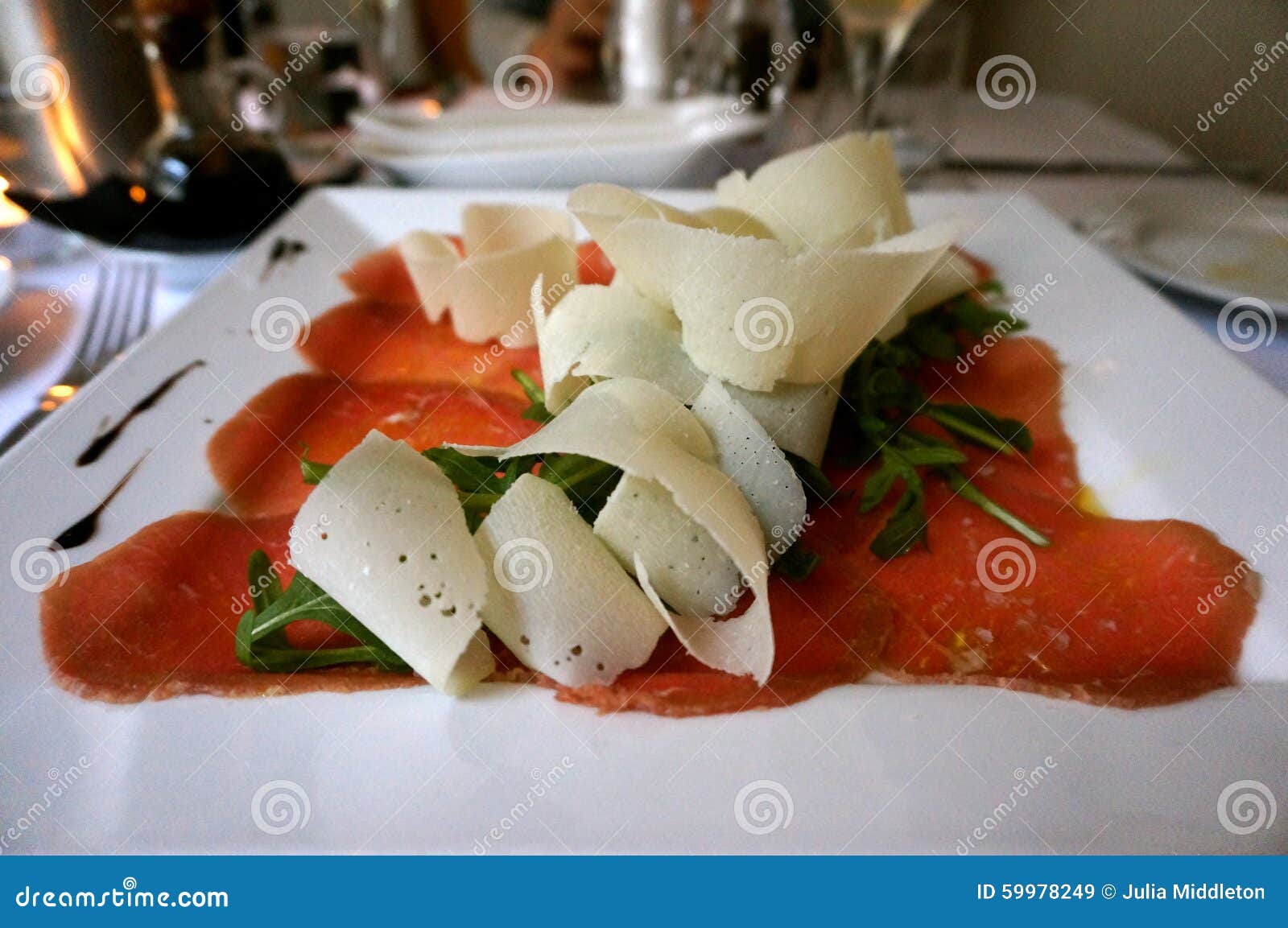 Food starter stock image. Image of parmesan, meat, food - 59978249