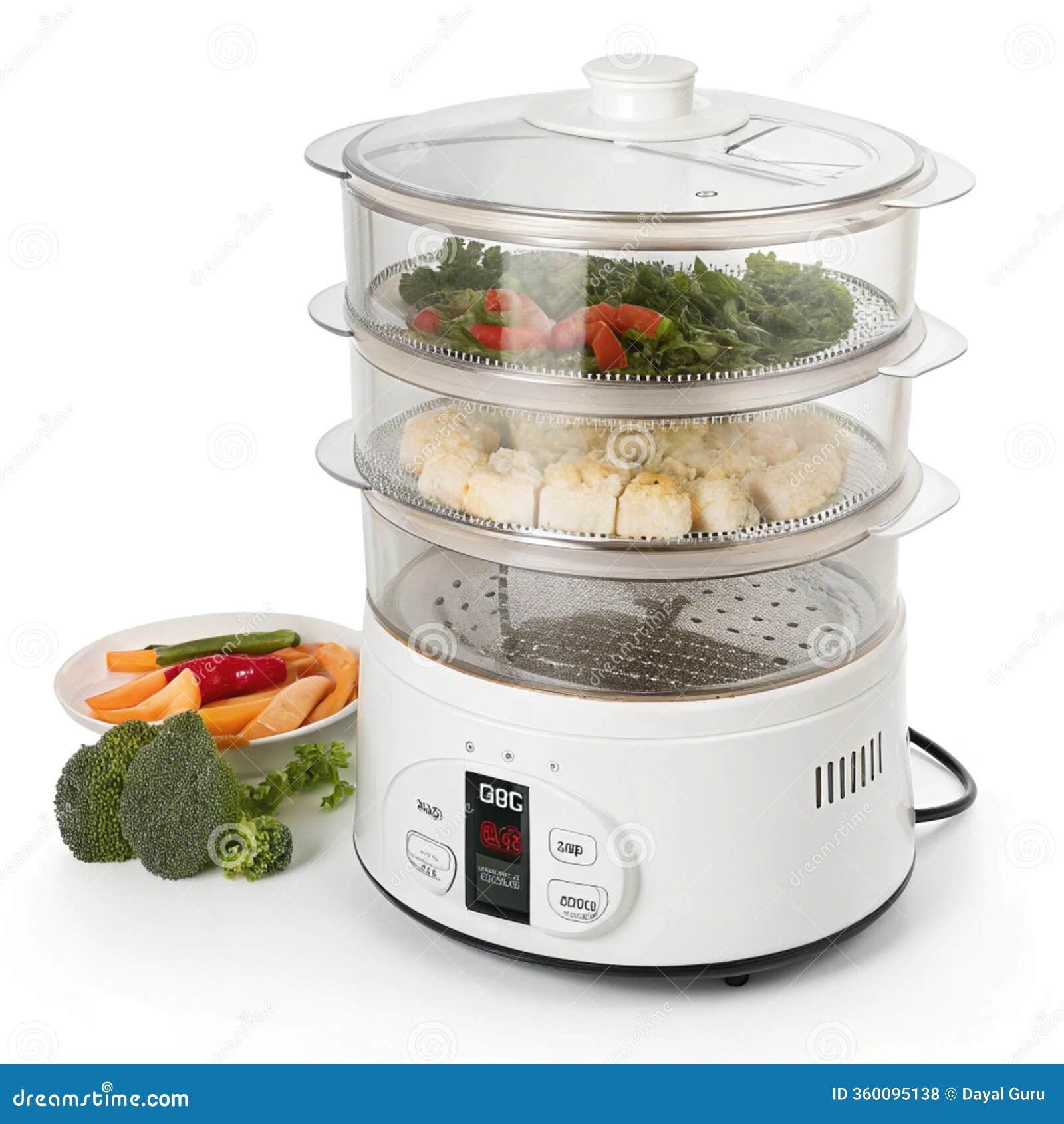 Food Steamer Icon Color Outline Vector | CartoonDealer.com #230105400