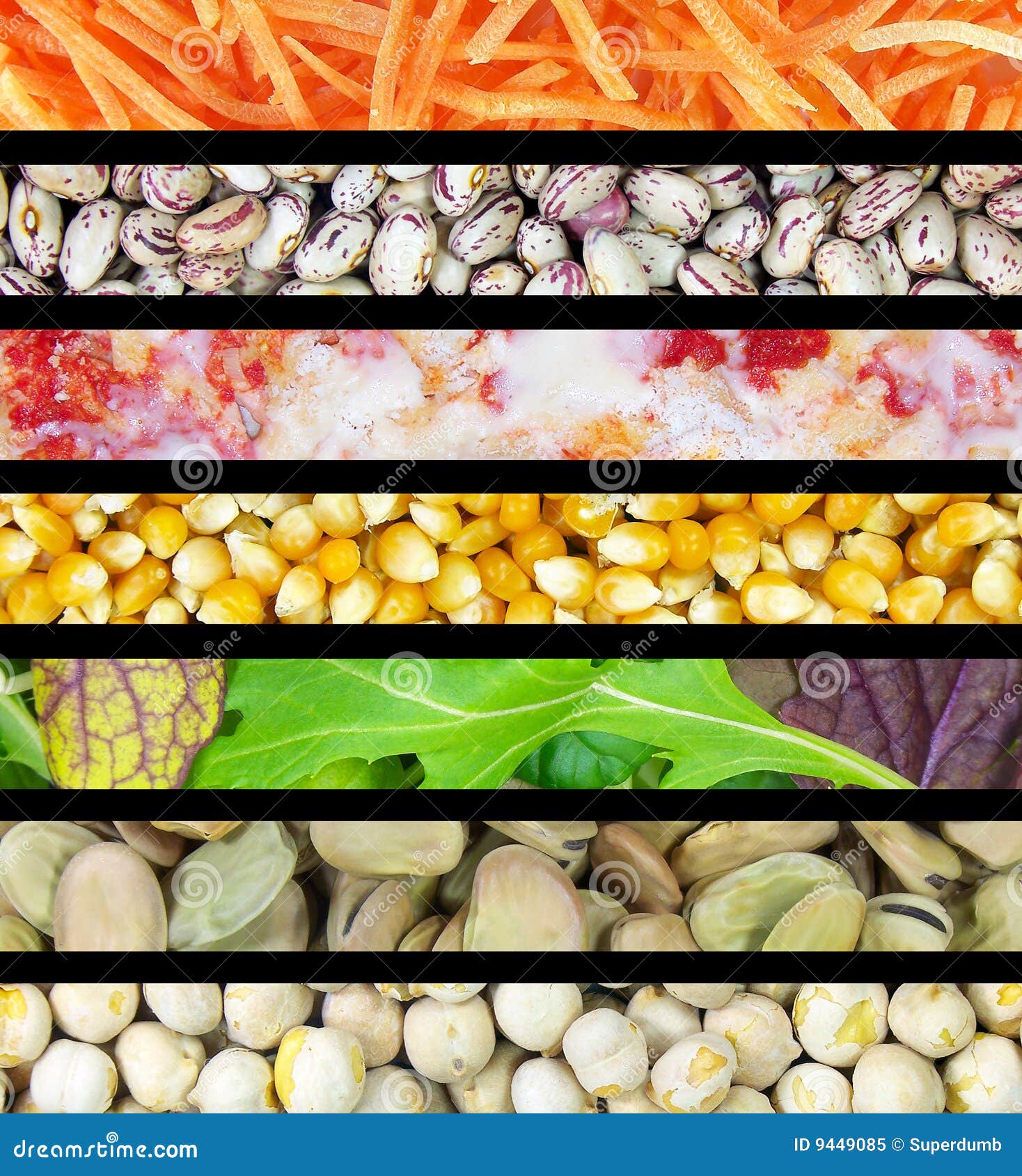 Food Stripes stock image. Image of purple, mais, tomato - 9449085