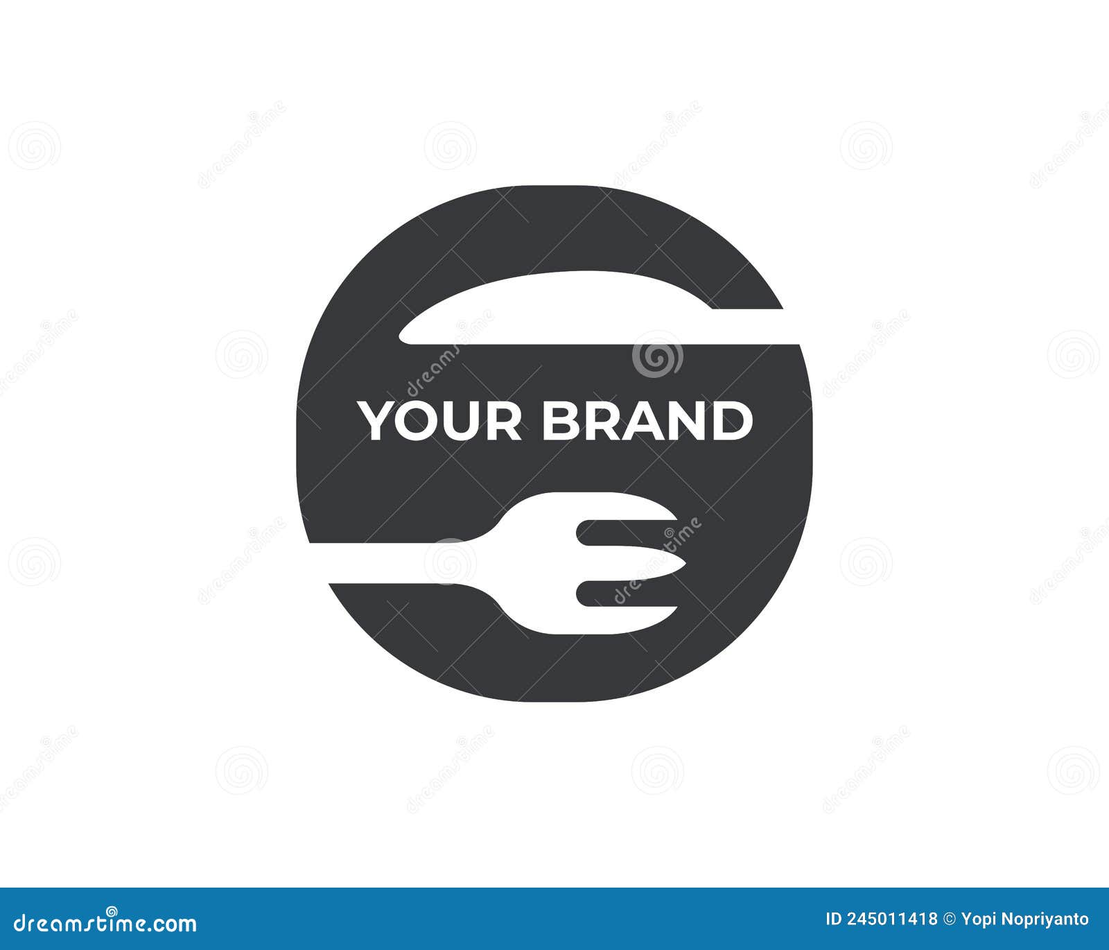 Food Studio Vector Logo. Kitchen Tools. Food Icon. Food Logo. Cooking ...