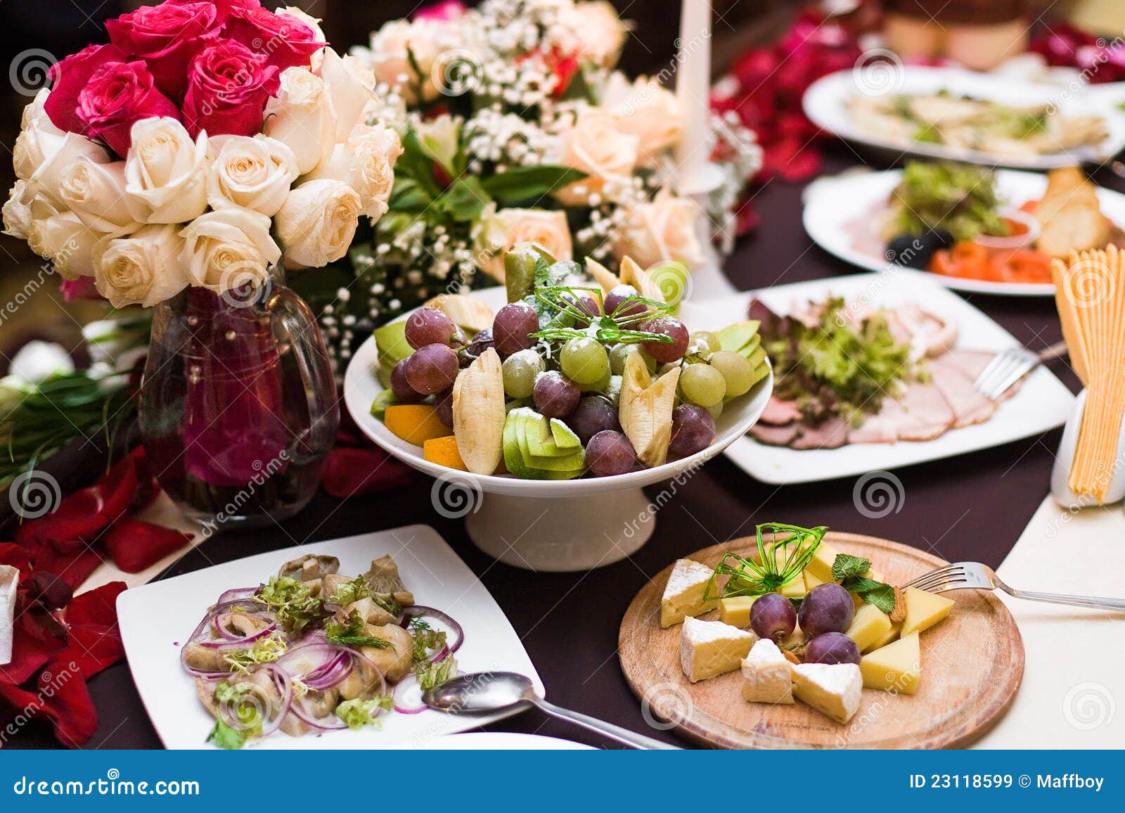 Food on the table stock image. Image of cheese, appetizer - 23118599
