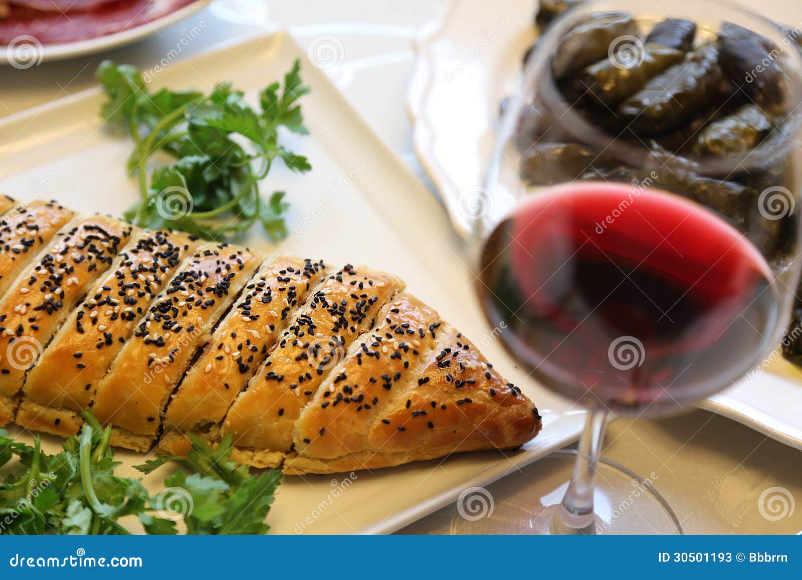 Food on table stock image. Image of grill, dinner, brown - 30501193
